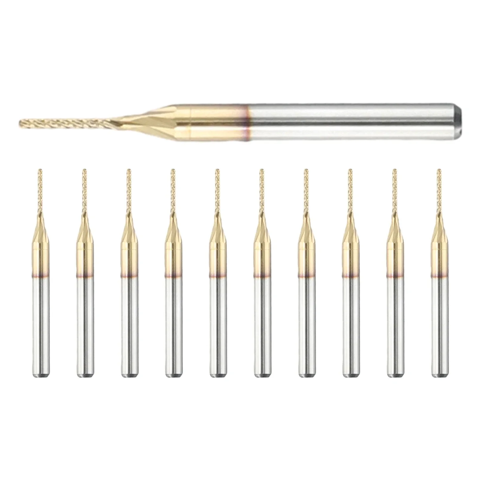 Brand-New-Milling-Cutter-Drill-Bit-1mm-CNC-Carbide-End-Mill-Engraving ...