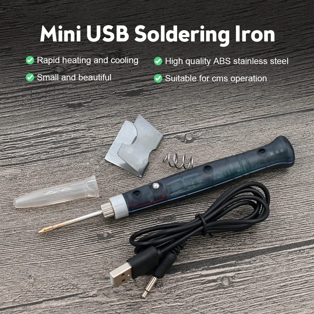 5V-8W-USB-Soldering-Iron-Mini-Portable-Professional-Pen-Soldering-Iron-Station-Tip-Indicator ...