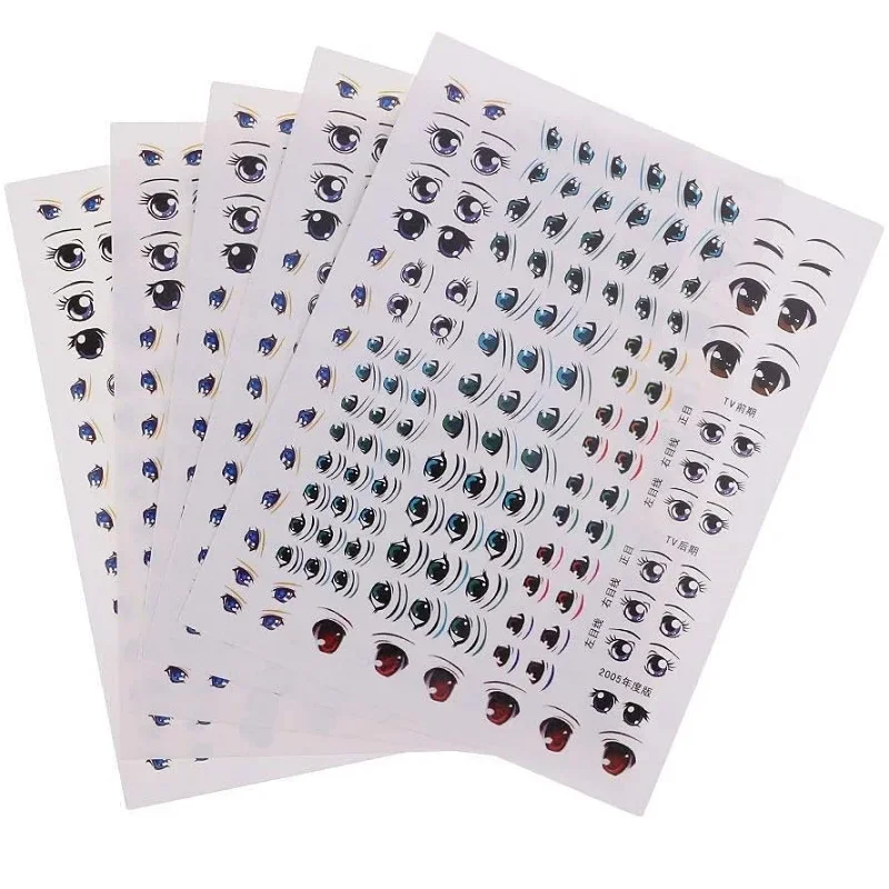 1-Sheet-Eyes-Stickers-Water-Stickers-DIY-Doll-Accessories-Dolls-Eye ...