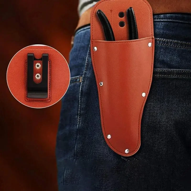 Garden Pruner Sheath Garden Pruner Protective Case PU Leather Holster ...