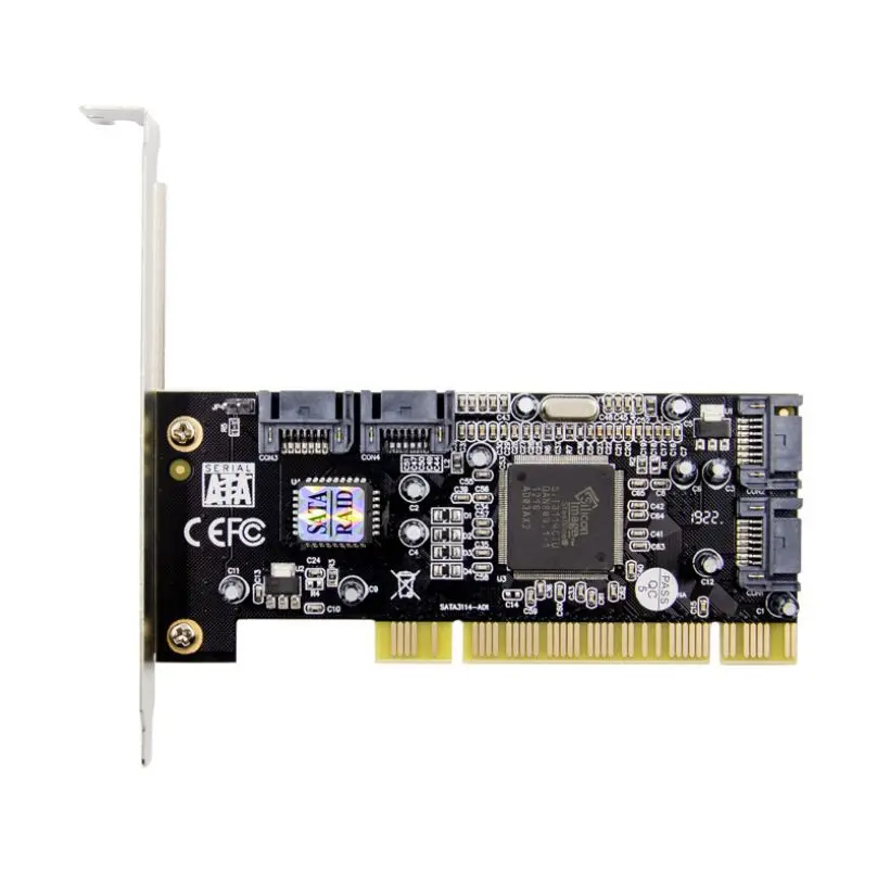 3114 array card SATA expansion card 4-port expansion PCI to SATA ...