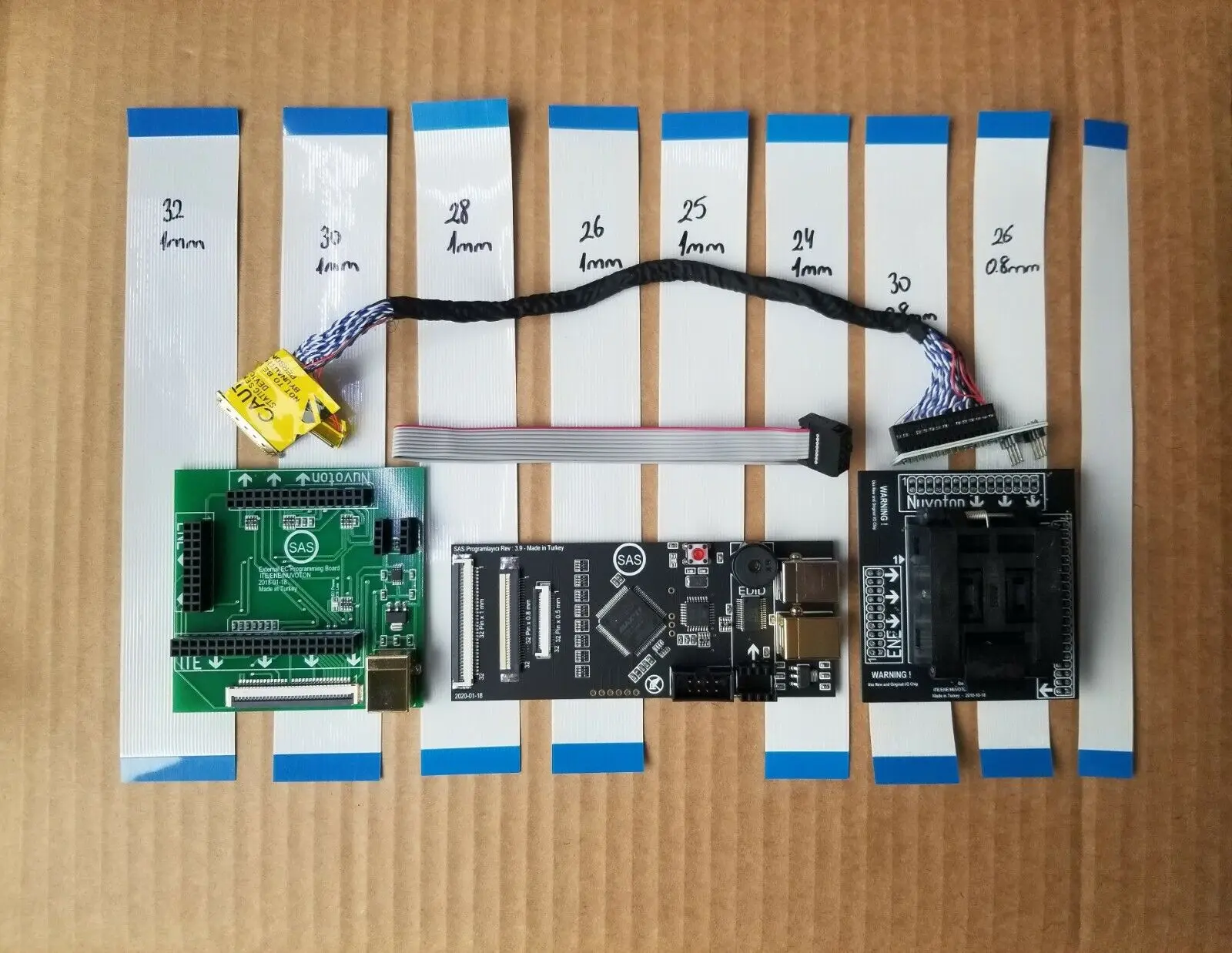 USB-IO-programador-e-verificador-do-keychain-conjunto-completo-ENE-ITE ...