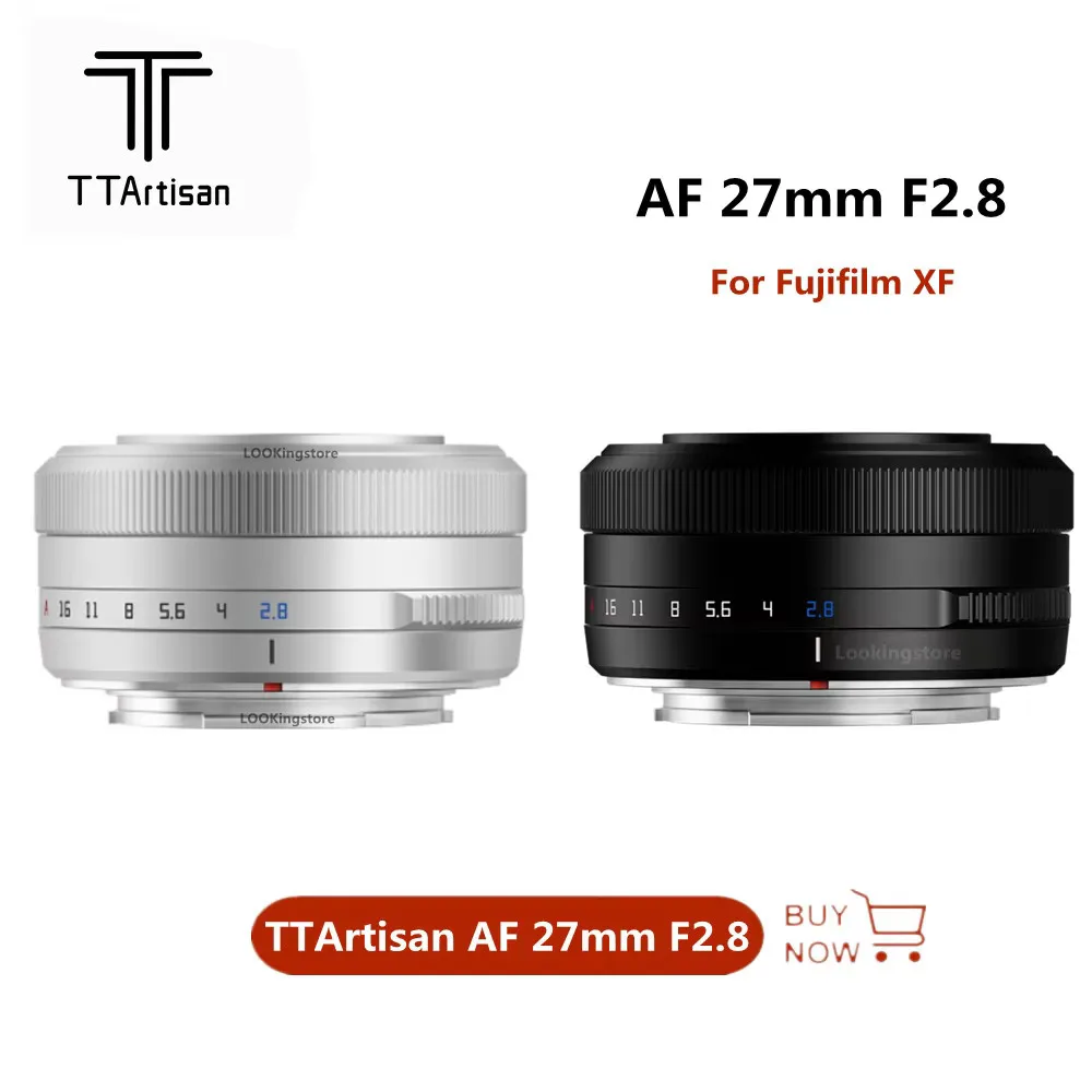 TTArtisan-AF-27mm-F2-8-lente-de-c-mara-enfoque-autom-tico-para-Fuji ...