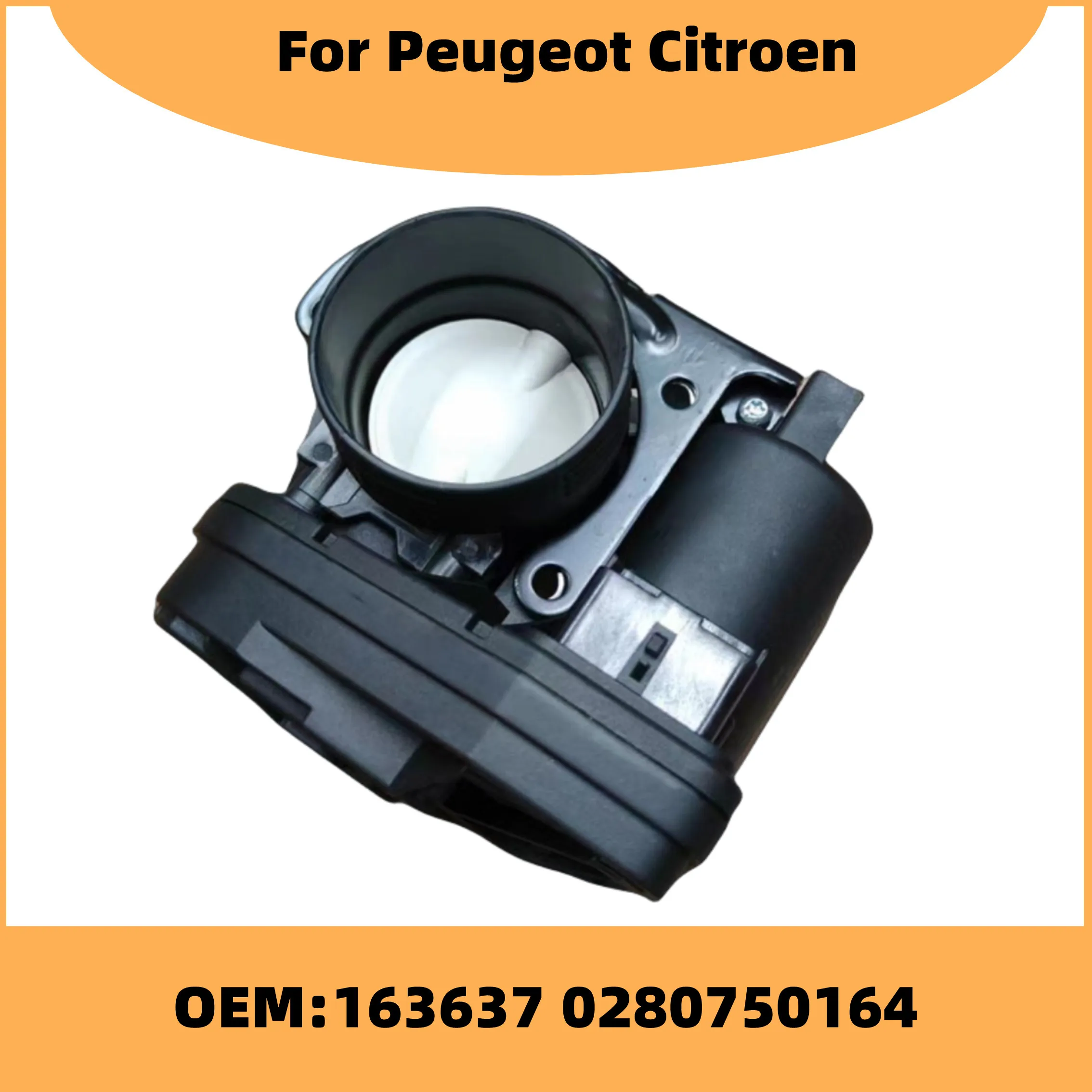 1635Z8 0280750164 163637 9649510080 Throttle Body Assembly For Peugeot ...