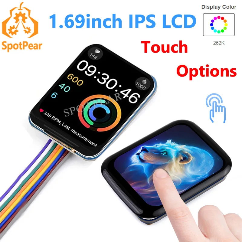 1-69inch-LCD-Display-Module-with-Touch-Version-options-IPS-Screen-240 ...