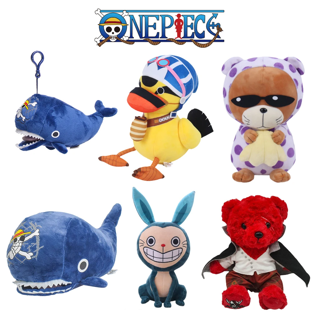 Original-Anime-One-Piece-Raab-Laboon-Plush-Keychain-Pendant-Toy-Whale ...