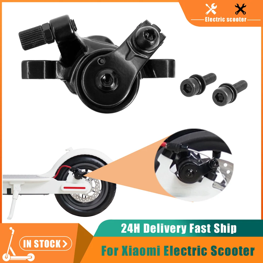 Electric-Scooter-Rear-Wheel-Disc-Brake-Left-Side-Brake-Caliper-Aluminum ...