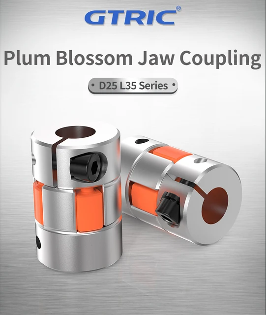 Large Plastic Spiders 3PCS Plastic Flexible Shaft Coupling 22mm - Motor ...
