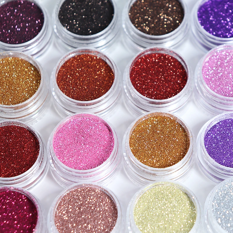 6pcs/set Holographic Glitter For Epoxy Resin Filling Rainbow Sequins ...