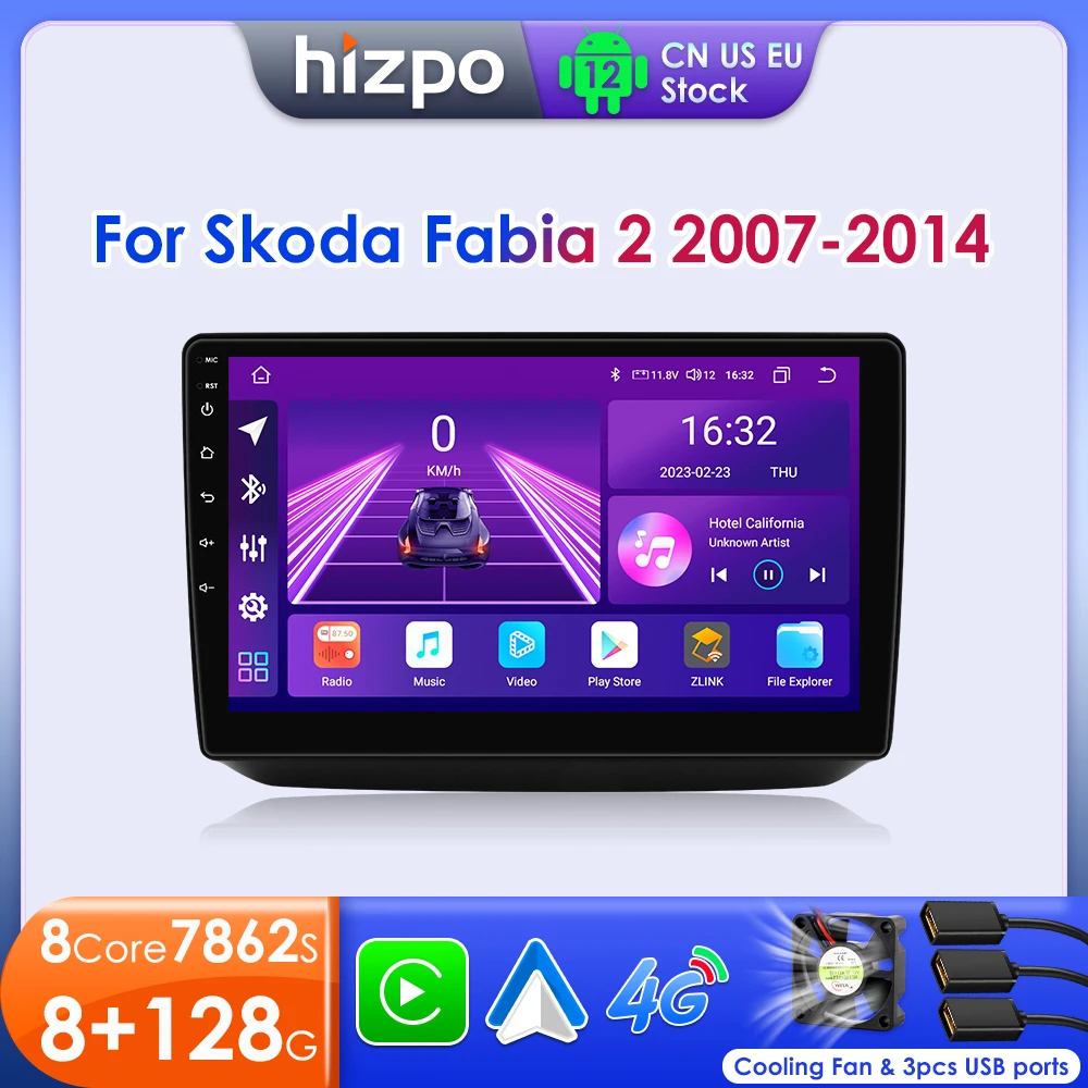 Skoda Fabia 2 Navi