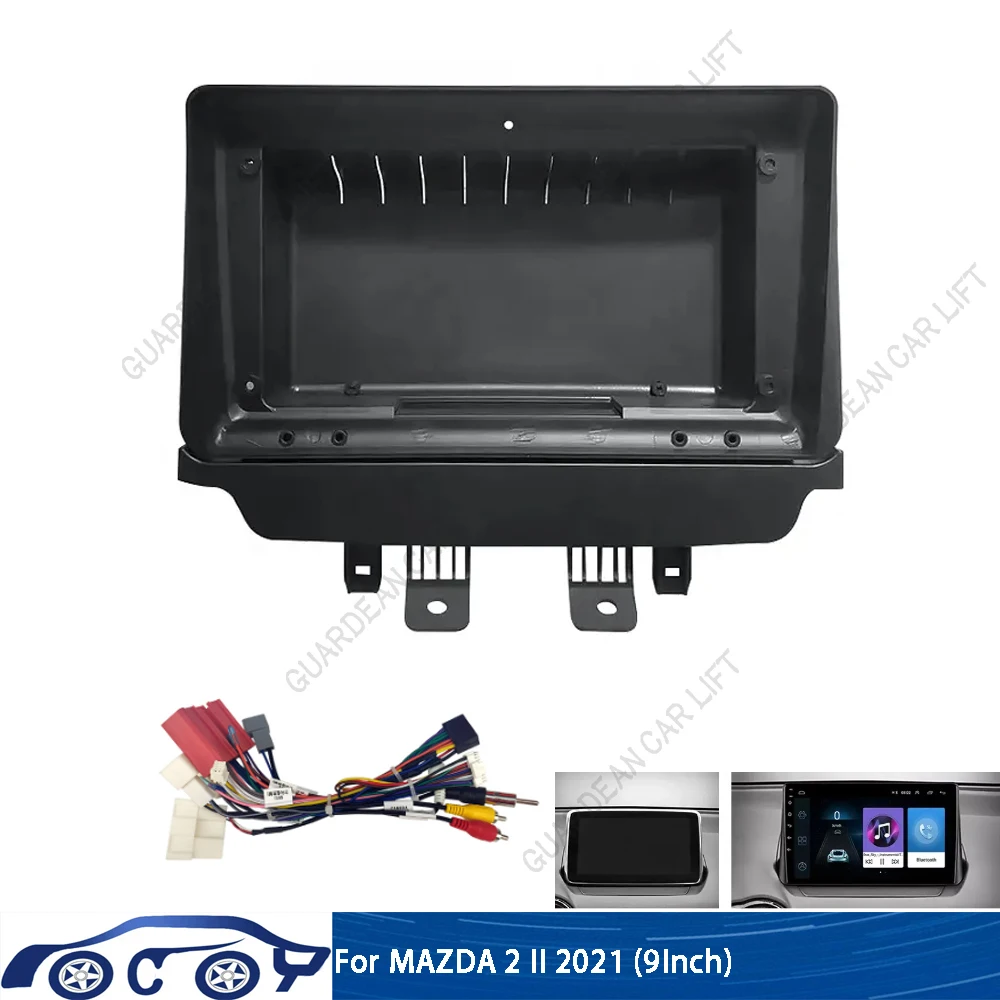 For-Mazda-2-2014-2021-9INCH-Car-Radio-Fascias-Android-GPS-MP5-Stereo ...