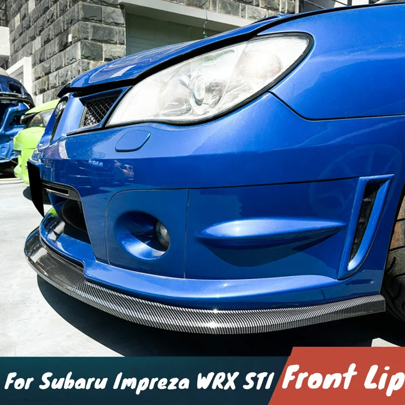 How This Front Bumper Lip Kit Transformed My 2007 Subaru Impreza WRX ...
