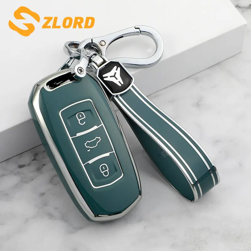 TPU-Car-Smart-Key-Cover-Case-Shell-Fob-For-Geely-Atlas-Boyue-NL3-EX7 ...