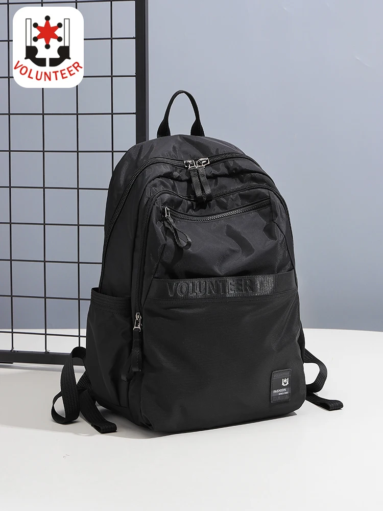 Volunteer-Backpack-for-Men-2023-New-Travel-Commuter-Casual-Solid-Large ...
