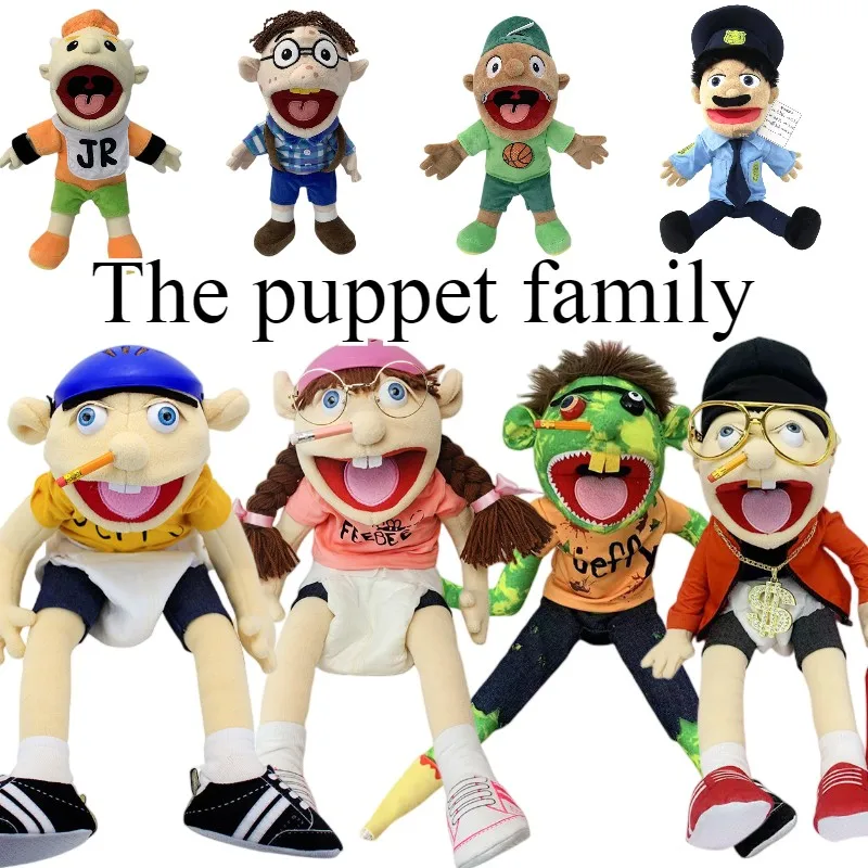 Jeffy Hand Puppet Feebee Rapper Zombie Plush Doll Toy Talk, 41% OFF