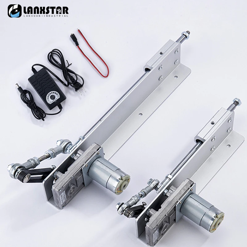 Reciprocating-Cycle-Linear-Actuator-DC-12V-24V-Telescopic-Linear ...