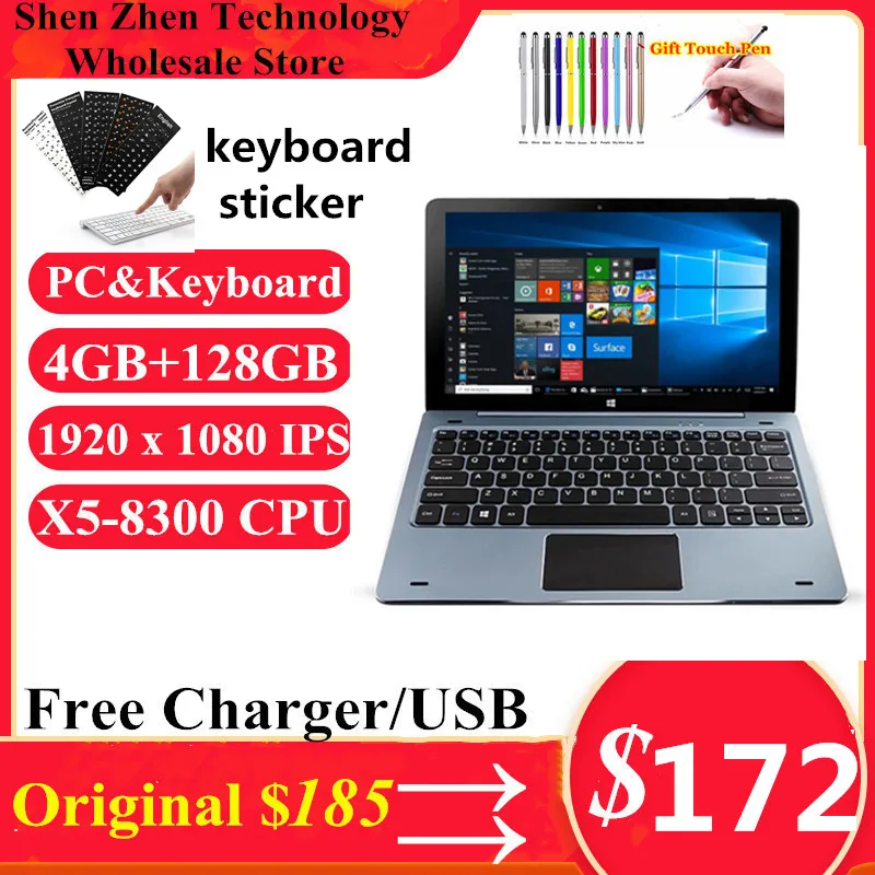 Flash-Sales-11-6-INCH-Tablet-PC-4GB-128GB-Windows-10-NC01-Docking ...