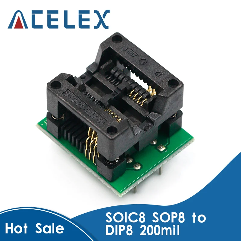 Electronic Components & Semiconductors 150mil SOP8 Socket Adapter for ...