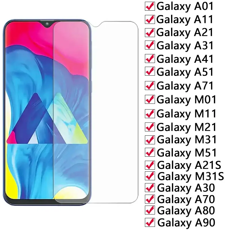 Screen-Protectors-for-Samsung-Galaxy-A01-A11-A21-A31-A41-A51-A71-M01 ...