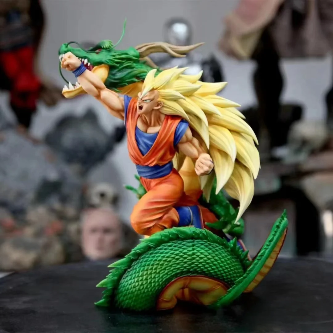 20cm-Anime-Dragon-ball-Z-Super-Saiyan-3-song-goku-dragon-style-boxing ...