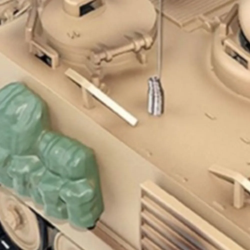 1/16 통데 RC 군용 탱크 M2412-C M113A2 APC 포탑 회전 360도 원격 조종 전동 장난감 적외선 LED 라이트 사운드 - AliExpress 26