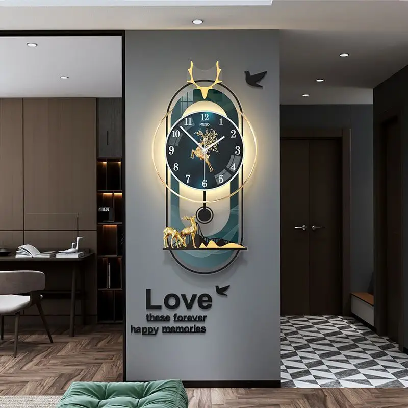Creative-Wall-Clocks-Modern-Simplicity-Living-Room-Household-Decoration-Light-Luxury-Atmosphere ...