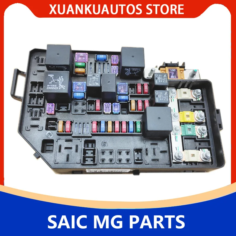 For-SAIC-MG-ZS-car-engine-cabin-fuse-box-fuse-box-cover-relay-Original ...