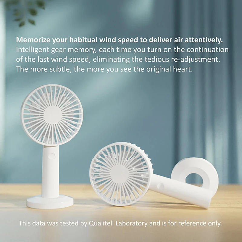 Simple Handheld or Desk Fan with Base – Handy Fans