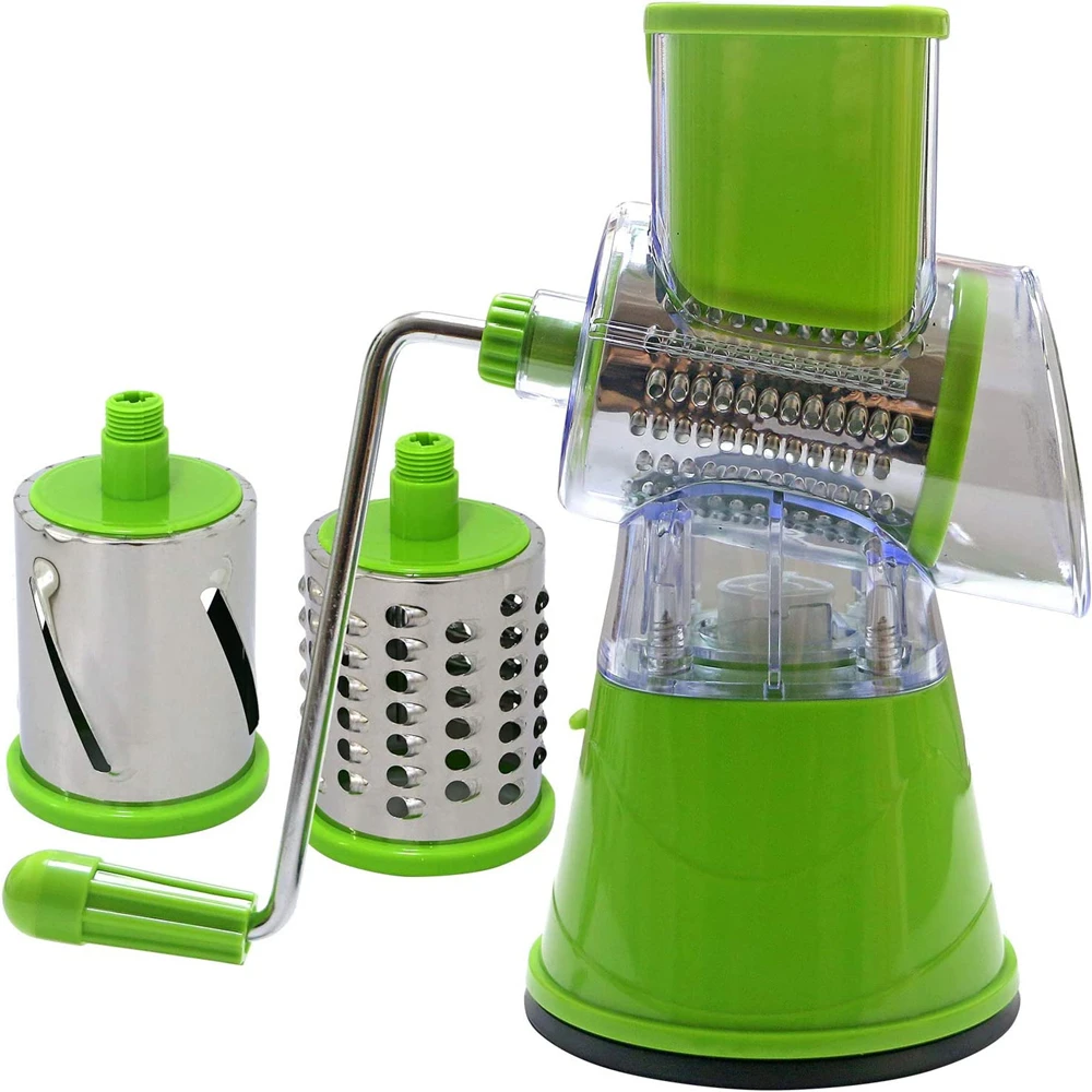 LMETJMA-Rotary-Spiralizer-Vegetables-Slicer-Cheese-Vegetable-Grater ...