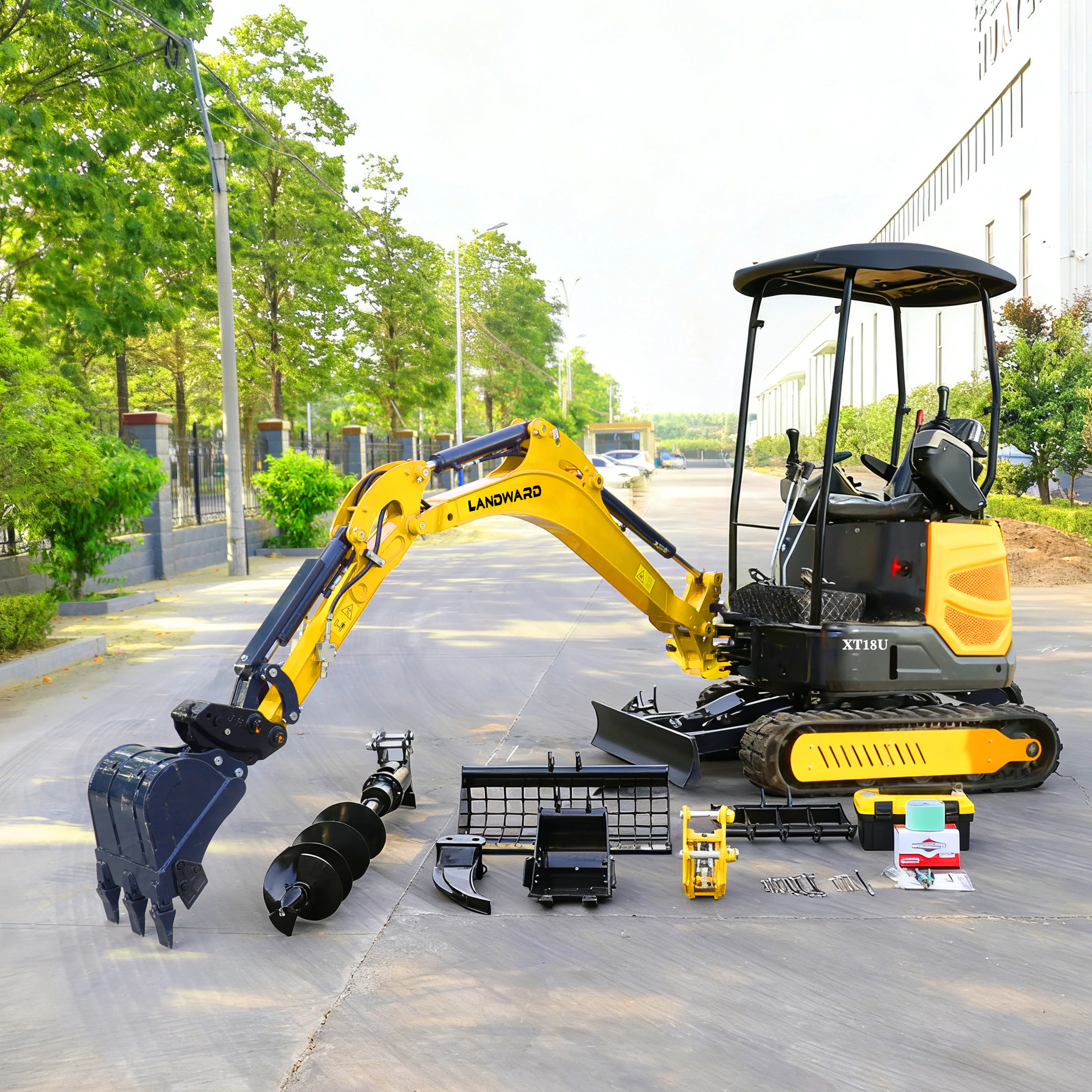 1 Ton 2 Ton Mini Excavators Factory Prices Kubota Engine Mini ...