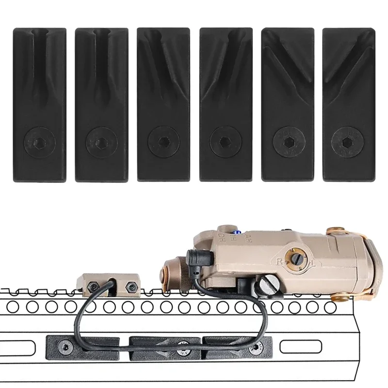 Hunting-Gun-Accessories-6-PCS-Nylon-M-LOK-Rail-Modular-Cable-Holder ...