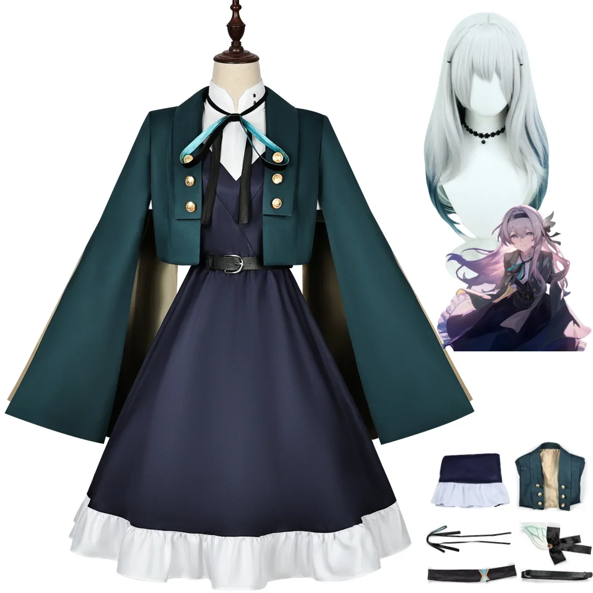 Game-Honkai-Star-Rail-Midsummer-Firefly-Cosplay-Costume-New-Skin ...