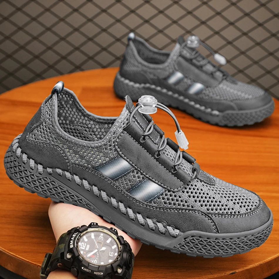 Zapatos deportivos para hombre, calzado ligero y cómodo, transpirable y con absorción del sudor ...