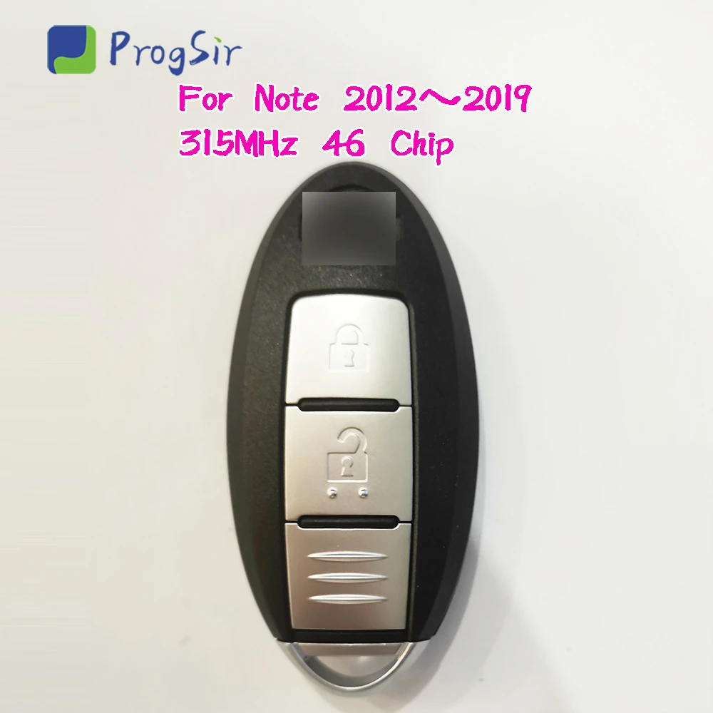 315mhz Smart Remote Control Key For Nissan Note 2012 ~ 2019 With Id46 ...