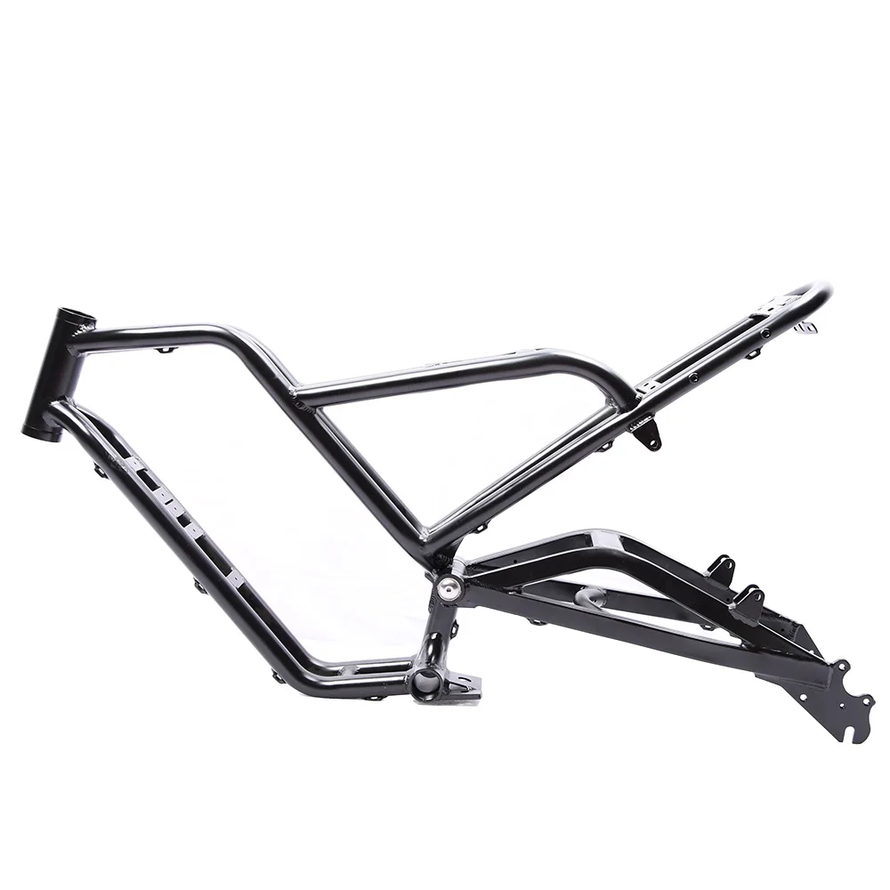 20-inch two-wheeled off-road DIY electric snow fat tire bike frame ...