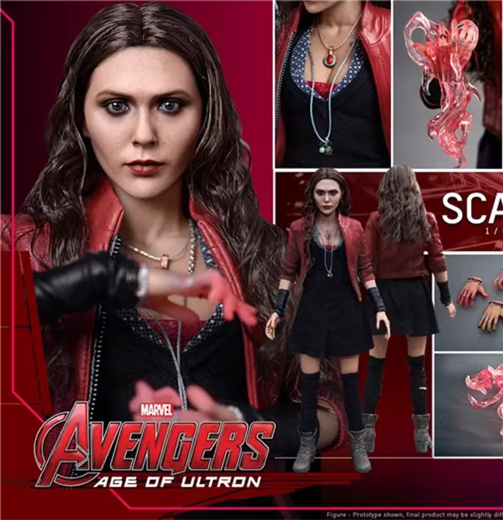 Original-HotToys-1-6-MMS301-Superhero-Wanda-Django-Maximoff-Scarlet-Witch-1-0-Action-Figure ...