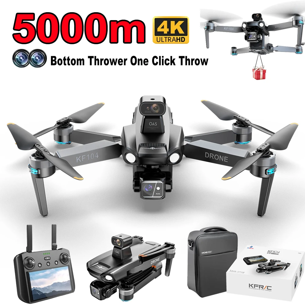 KF104-MAX-GPS-Drone-4K-Professional-Dual-Camera-Laser-Obstacle ...