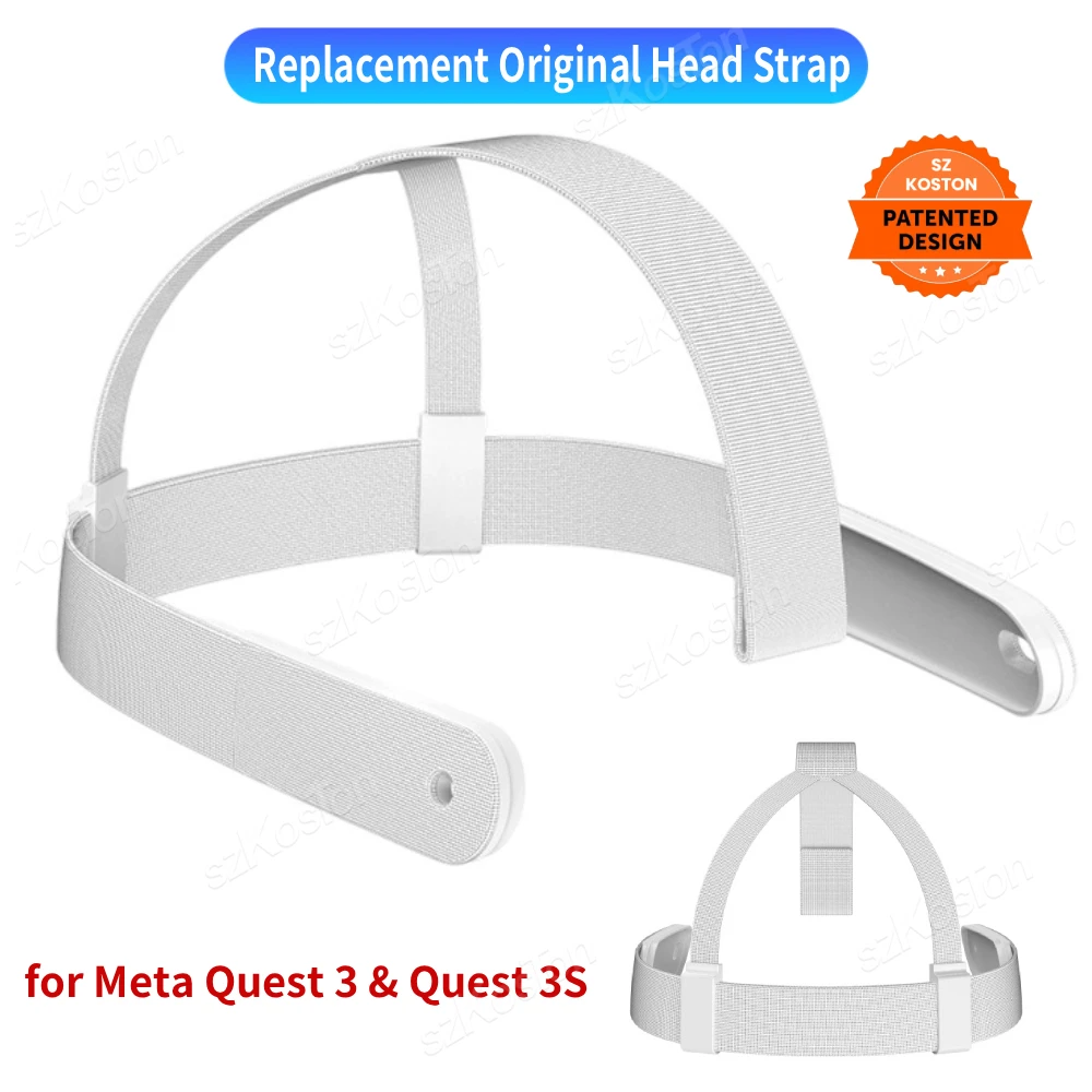 for Meta Quest 3 / 3S VR Headset Replacement Original Head Strap ...