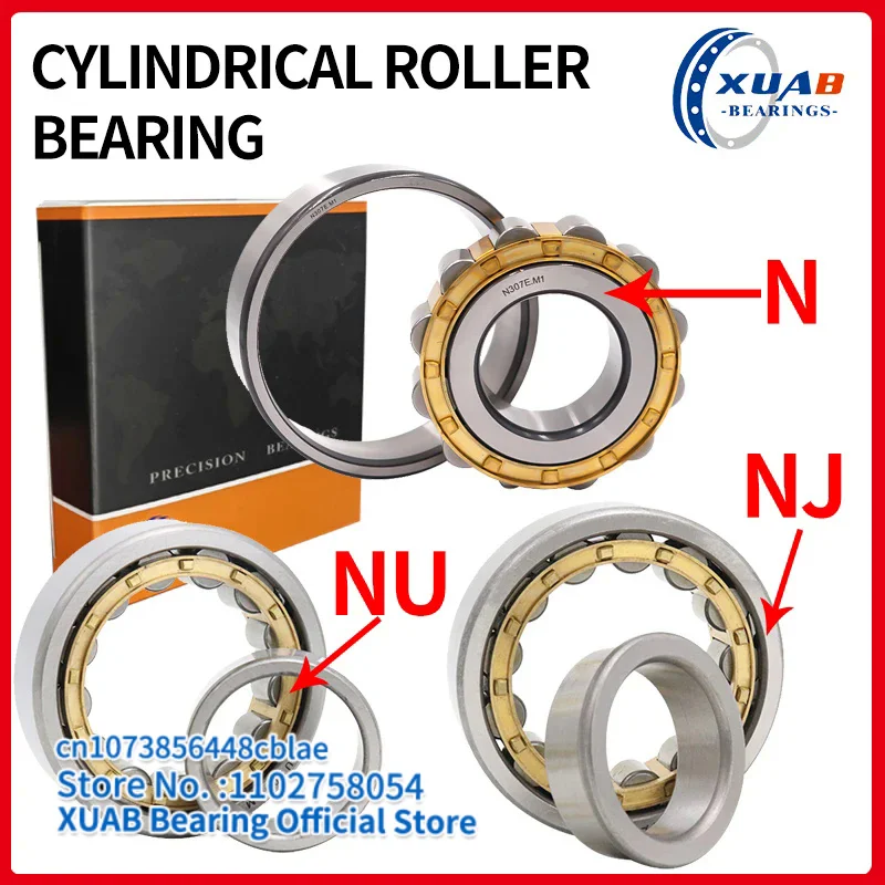 Cylindrical-Roller-Bearing-N-NU-NJ-1004-1005-1006-1007-1008-1009-1010 ...