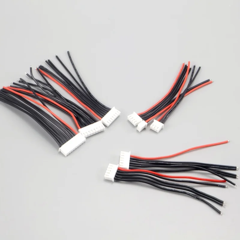 10pcs 1S 2S 3S 4S 5S 6S 7S 8S Lipo Battery Balance Charger Cable IMAX ...