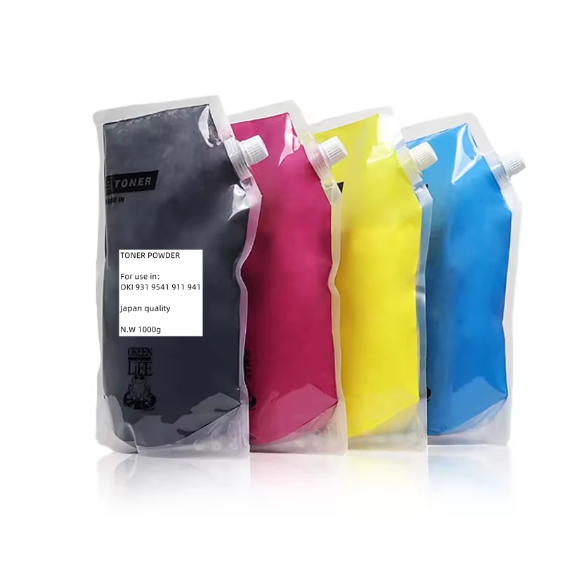 Refill Color Toner Powder for OKI CMYK High Quality 9542dn 9431 Pro 931 ...