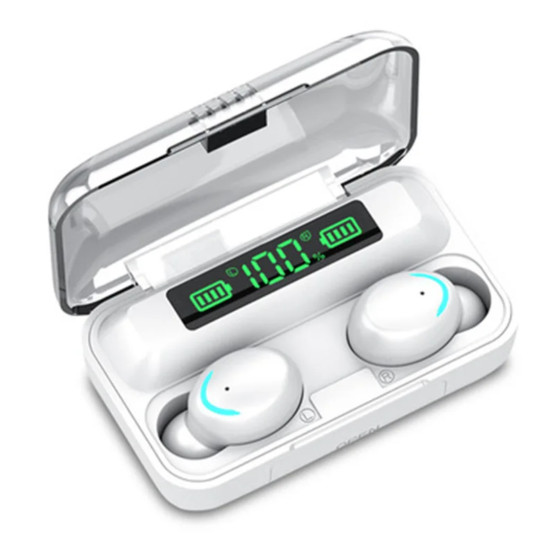 Mini auriculares inalámbricos Bluetooth en la oreja con cancelación de ...