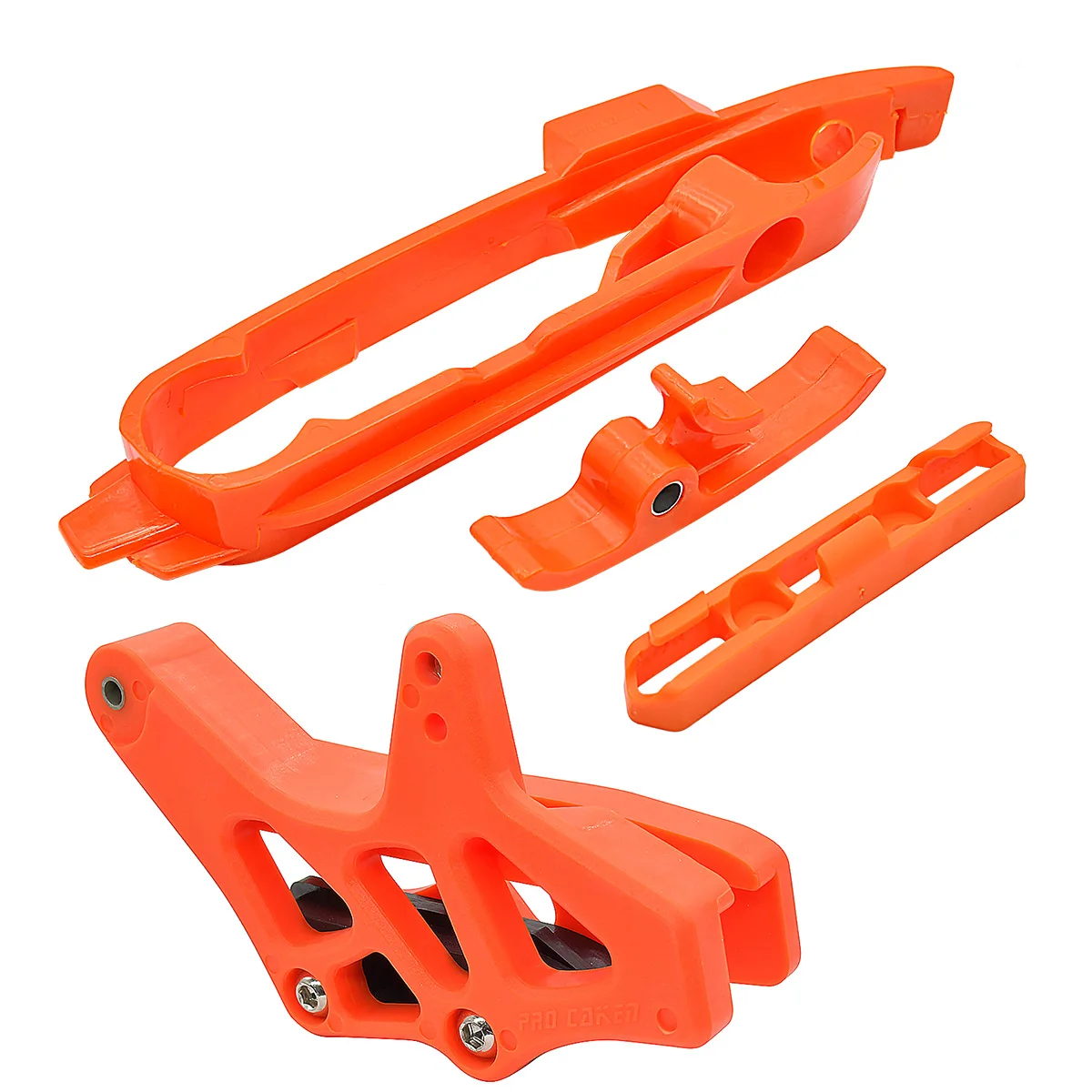 Swingarm-Chain-Slider-Kit-Chain-Guard-Guide-Brake-Hose-Clamp-For-KTM-SX ...