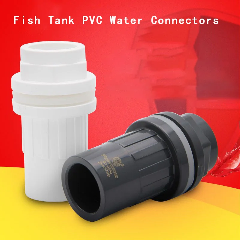 Fish-Tank-PVC-Water-Connectors-Tank-overflow-connector-Plumbing ...