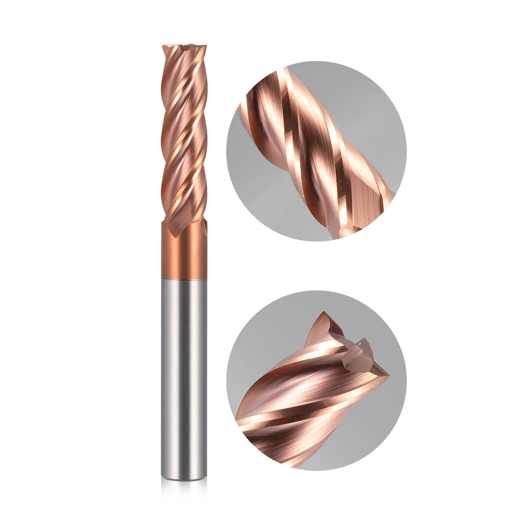 1Pcs-HRC55-1-20mm-Four-Flutes-Solid-Carbide-End-Mill-ALTiN-Coat-CNC ...