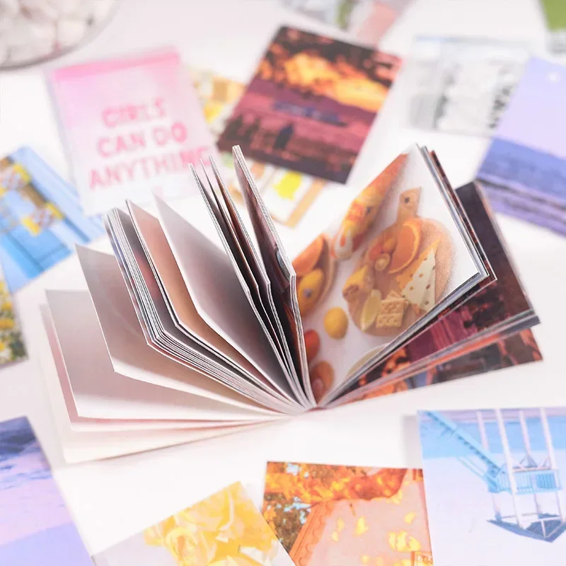 50patterns-Ins-Mini-Stickers-Book-DIY-Scrapbooking-Collage-Junk-Journal ...