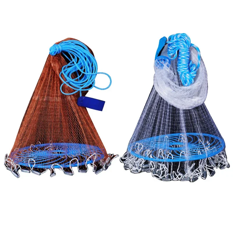 Lawaia-Easy-Throw-Cast-Net-American-Style-Fishing-Tool-Monofilament ...