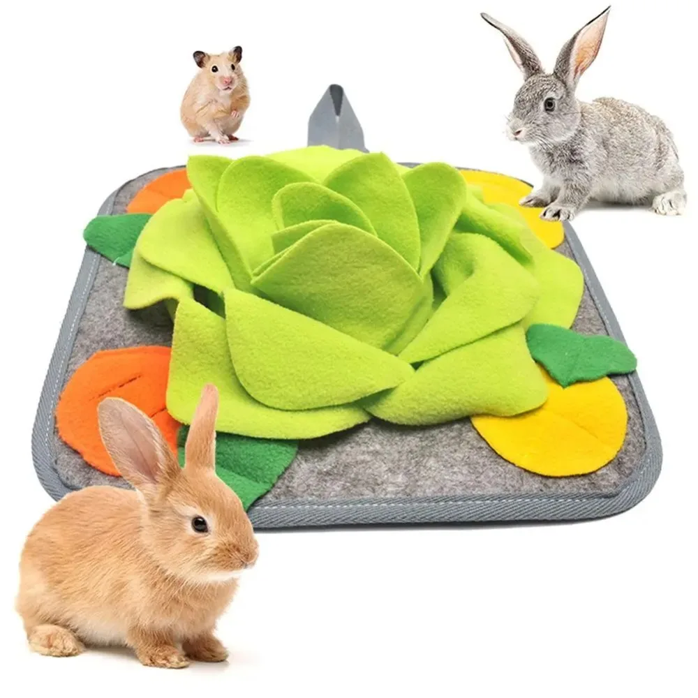 Pet-Sniffing-Mat-Pad-Interactive-Rabbit-Dogs-Snuffle-Fleece-Toys ...