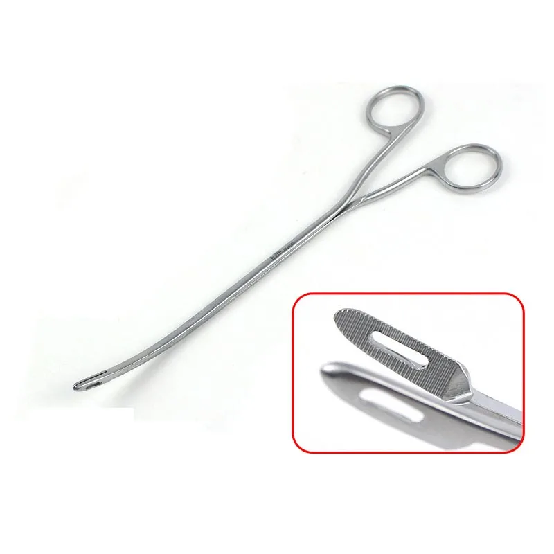 Stainless-steel-intrauterine-device-removal-forceps-elbow-cross-teeth ...