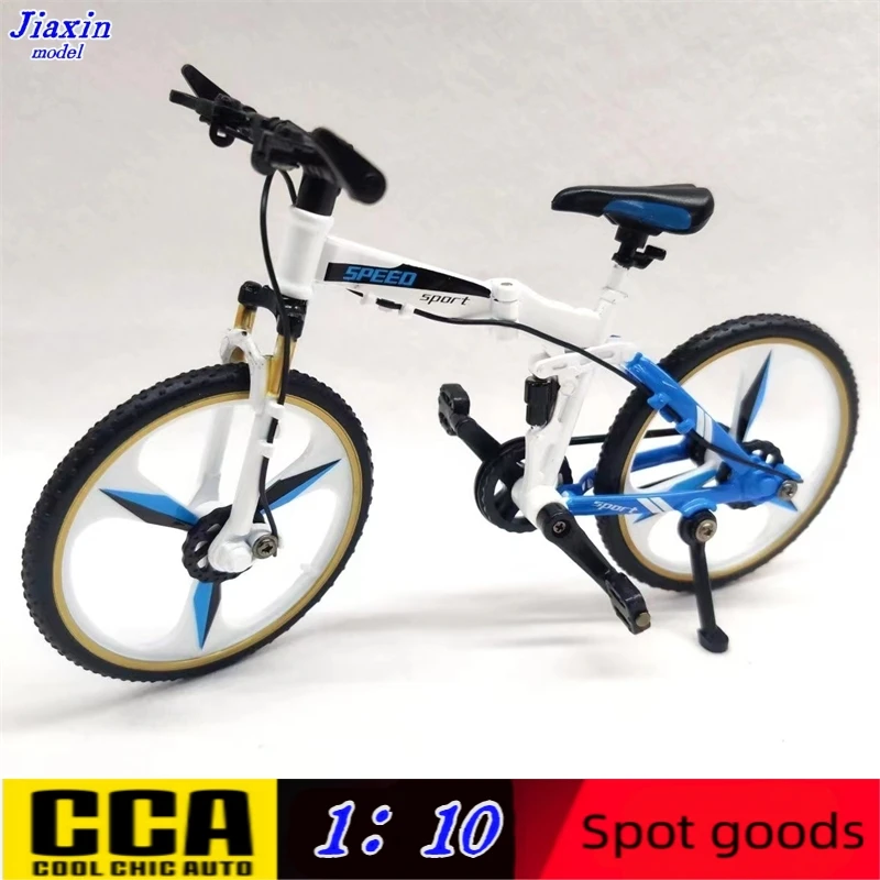 Realistic-simulation-1-10-alloy-sliding-foldable-mountain-bike-model ...